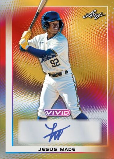2026 Leaf Vivid Baseball Checklist Details, Hobby Box Info