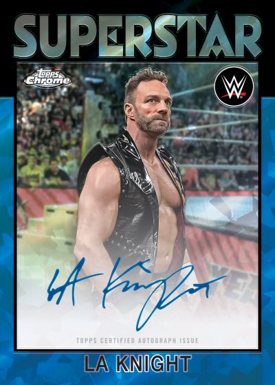 2026 Topps Chrome Sapphire WWE Checklist, Hobby Box Info