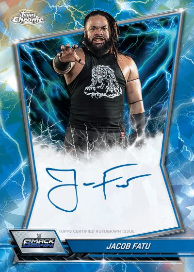 2026 Topps Chrome Sapphire WWE Checklist, Hobby Box Info