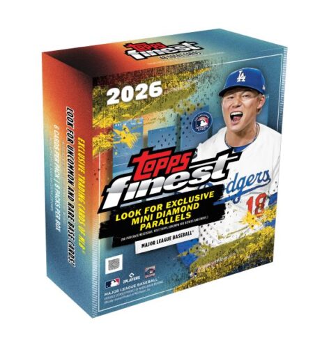 2026 Topps Finest Baseball Checklist, Team Set Lists, Box Info