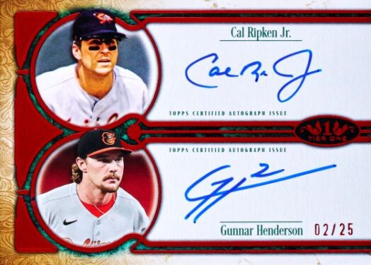 2026 Topps Tier One Baseball Checklist, Team Sets, Release Date