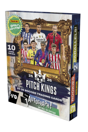2025-26 Panini Pitch Kings Soccer Checklist, Team Sets, Box Info