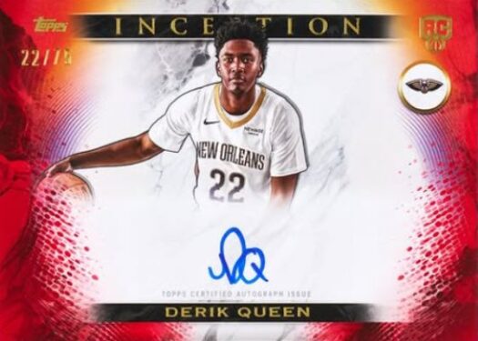 2025-26 Topps Inception Basketball Checklist Details, Pre-Order Date