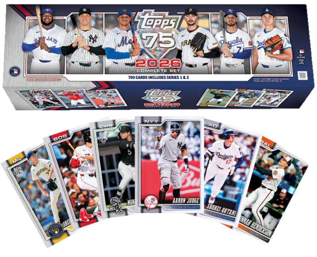 2026 Topps Baseball Factory Sets Checklist, Details, Exclusives
