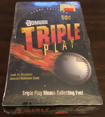Cheap Wax Wednesday Box Breaks: 1993 Triple Play Baseball - Beckett News