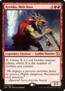 Krenko, Mob Boss Budget MTG Commander Deck Breakdown